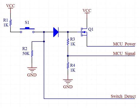 Understanding The Inner Workings Of A Push Button Schematic Diagram Explained