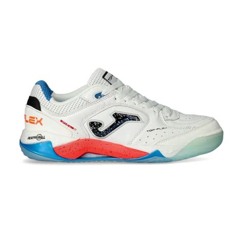Zapatilla De Fútbol Sala Joma Top Flex Plus Blanco Fútbol Emotion