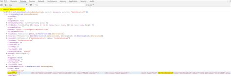 get value for joomla calendar input box to use in ajax call joomla