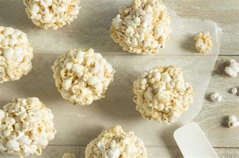 Peanut Butter Popcorn Balls Recipe Insanely Good