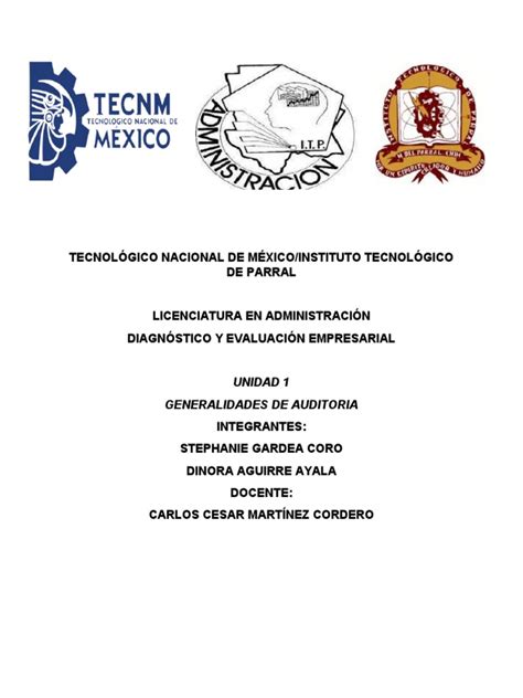Generalidades De Auditorias Pdf Auditoría Contralor