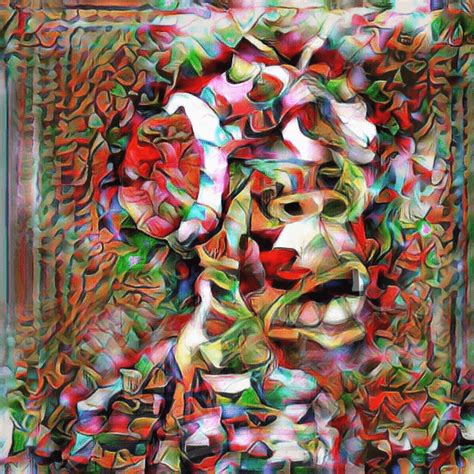 Red Picasso Monkey Collection Opensea