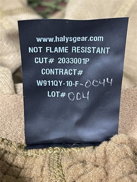 New Halys Sekri Pcu Level 2 Pant Coyote Brown Size Large Long 8415 01 542 8549 4568307081