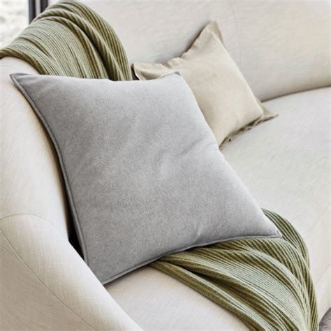 European Solid Cashmere Pillow Cover Williams Sonoma