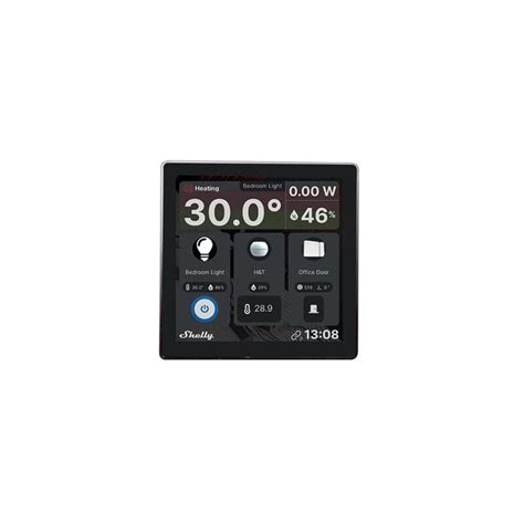 Shelly Wall Display Console De Commande Wi Fi And Bluetooth Interrupteur Commutateur De Relais