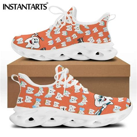 Spring Women Dentist Shoes Black Toothteetn Dental Breathable Flat