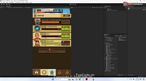 Unity Game Template The Hero Idle Rpg Unity 2022340f1