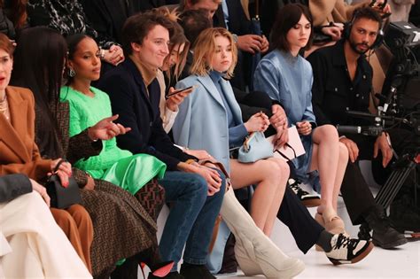 Milly Alcock At Fendi Couture Spring Summer Show At Paris Fashion Week