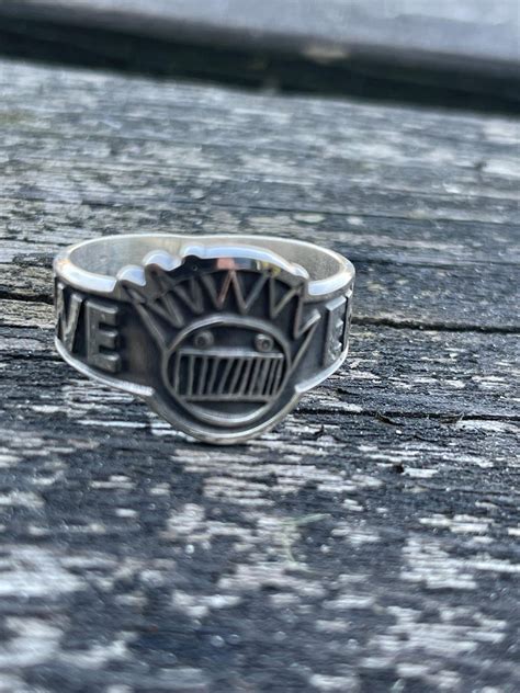 Ween Boognish Ring Sterling Silver Etsy