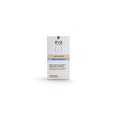 Eva Intima Lactic Ovules вагитории 10 вагитории ПЗУ Аптека Виа Фарм