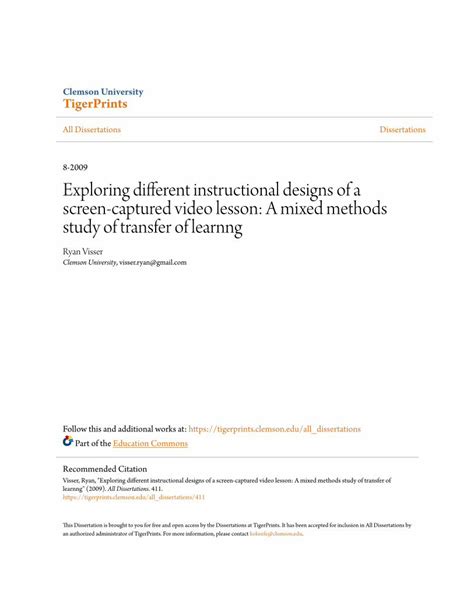 Pdf Exploring Different Instructional Designs Of A Screen Dokumen Tips