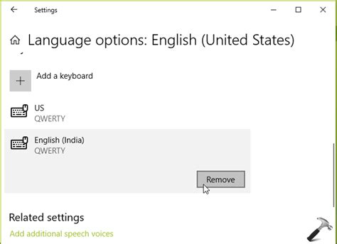 How To Add Remove Keyboard Layout In Windows
