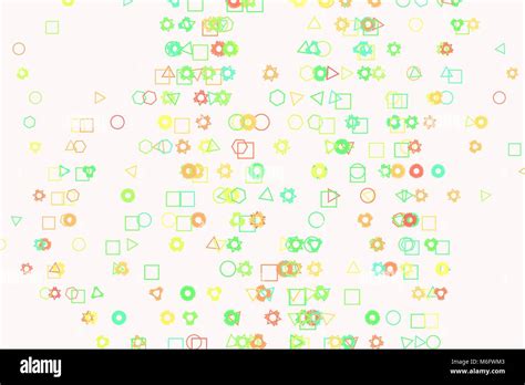 Abstract Background With Shape Of Mixed Pattern Vector Illustration