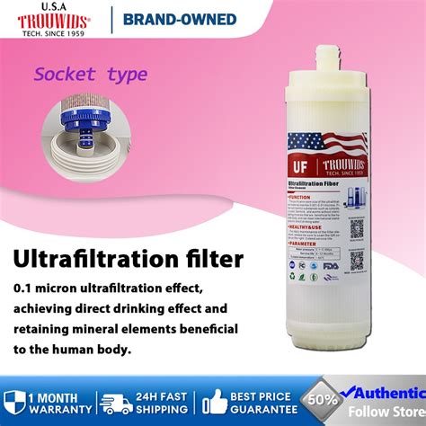 10 Inch Ultrafiltration Membrane Replaceable Filter Cartridge