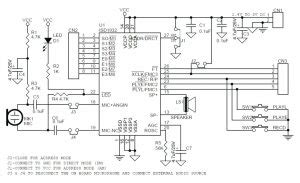 Voice Record Playback Module Using Isd Or Isd Electronics Lab