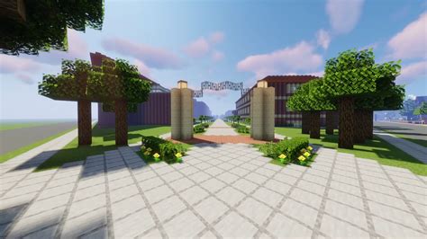 Purdue In Minecraft Update Engineering Mall And Bell Tower Purdue