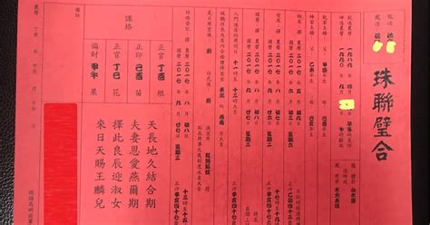 嫁娶擇日範例