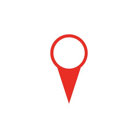 ícone De Vetor De Pino De Localização De Ponto De Mapa Para Mapeamento