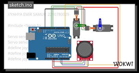 Bte 114 Joystİck Wokwi Esp32 Stm32 Arduino Simulator