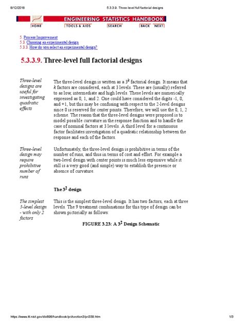 5 3 3 9 Three Level Full Factorial Designs Pdf Science Scientific Method