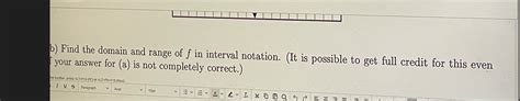 Solved Consider The Function F X X A Sketch The Chegg