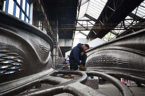 First 3d Printed Steel Bridge Wordlesstech