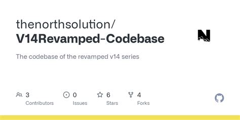 Github Thenorthsolutionv14revamped Codebase The Codebase Of The