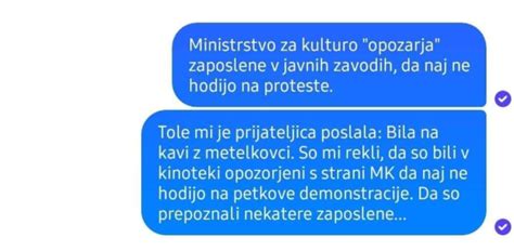 Matej Klarič On Twitter To Spominja Na Ustrahovanja Iz Nekih Drugih časov Povejte Mi Po čem