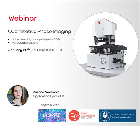Webinar Quantitative Phase Imaging Exploring The Unseen • Telight