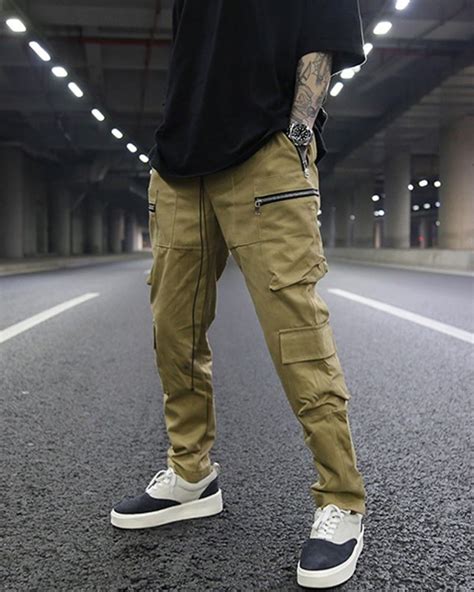 Khaki Cargo Pants For Men