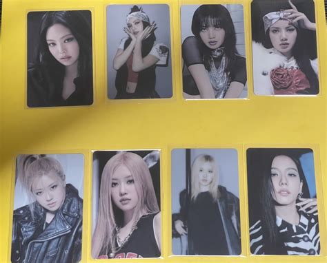 Wts 70ea Blackpink Lisa Jennie Rose Jisoo Seoul Born Pink Tour Md
