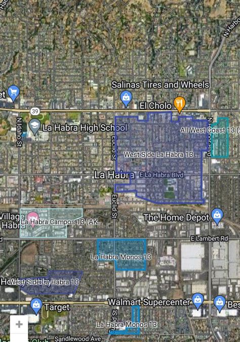 A List Of The Active Sureno Gangs In Orange County 🍊 La Habra La
