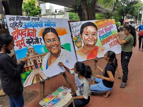 Draupadi Murmu Vs Yashwant Sinha Polling Begins For Presidential Elections