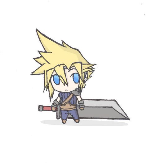 Cloud Chibi By Timtam13 On Deviantart