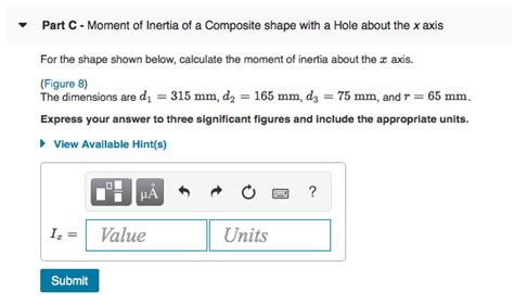 Solved Moments Of Inertia For Composite Areas Learning Goal Chegg