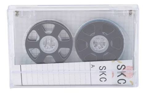 Cinta De Casete En Blanco Negra Negra Y Transparente Rollo Meses sin interés
