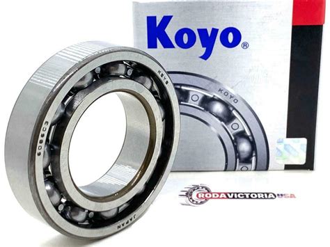 6006 C3 KOYO JAPAN Open Deep Groove Ball Bearing 30x55x13mm 90366 00601