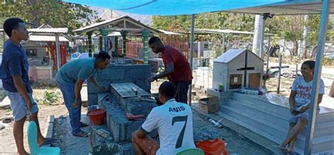 Komunidade Kovalima Hahú Hamoos Semitériu Tatoli Agência Noticiosa De Timor Leste