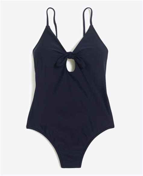 Tie Front One Piece Swimsuit