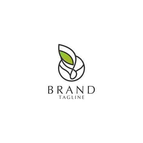 Premium Vector Nature Leaf Tree Growth Logo Icon Design Flat Vector