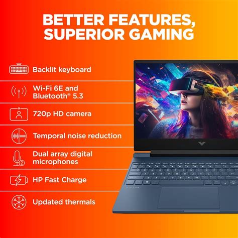 HP Victus 15 Fa1132TX Gaming Laptop Launched In India Specs Core I5 12450H RTX 2050 50TGP