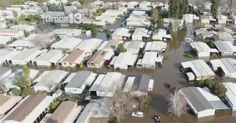 Mobile Home Park In Acampo Evacuated Due To Flooding Concerns Cbs