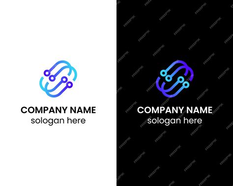 Premium Vector S Creative Unique Technology Connect Icon Logo Design