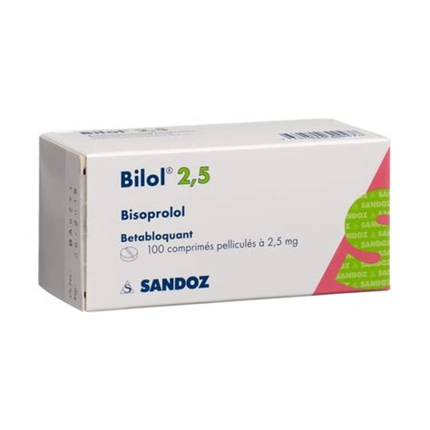 BILOL Filmtabl 2 5 Mg Blist 100 Stk Online Bestellen