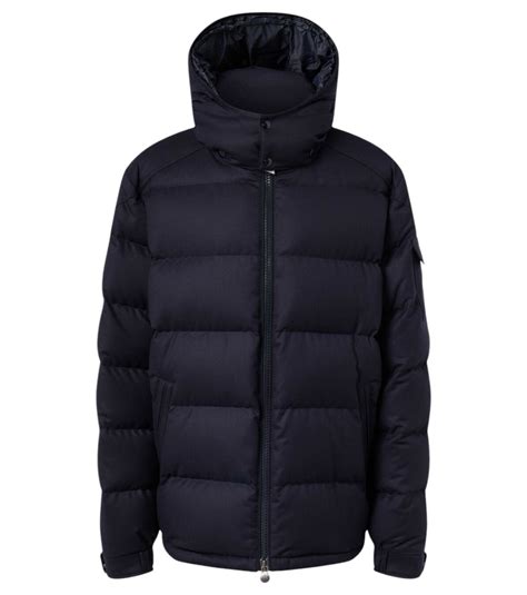 Moncler Montgenevre Wool Flannel Down Jacket Moncler