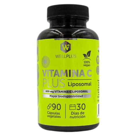Vitamina C Liposomal 90 Capsulas Marca Wellplus Tremus