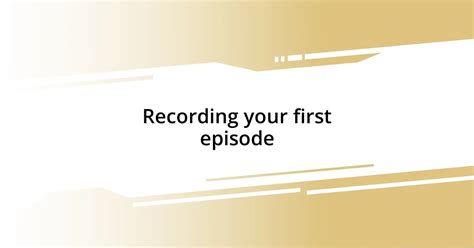How I started a local podcast / circuitarchive.co.uk