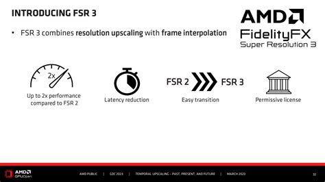 Amd Fsr 3 Fidelityfx Super Resolution Technology Detailed 2x The Fps