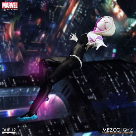 Mezco Toyz Ghost Spider Gwen One12 Collective The Toyark News