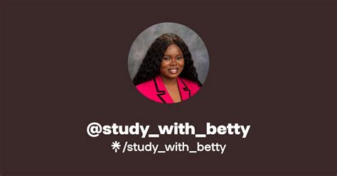 Study With Betty Linktree